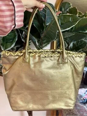 Vintage | Bags | Vintage Gold Floral Embroidered Shoulder Bag | Poshmark